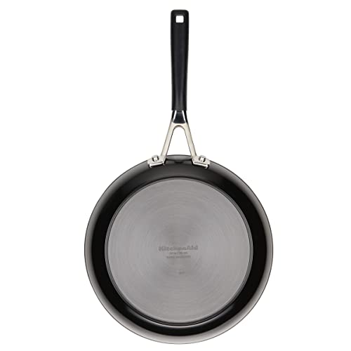 KitchenAid Hard Anodized Nonstick Cookware/Pots and Pans Set, 10 Piece, Matte Black