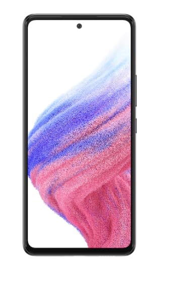 SAMSUNG Galaxy A53 5G LTE UW SM-A536V - 128GB - 6.5 inch - Black - Verizon + GSM Unlocked - No Micro SD Memory Expansion Capabilities - (Renewed)