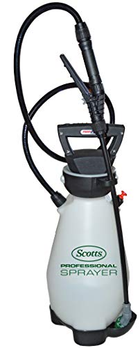 Scotts 190567 Lithium-Ion Battery Powered Pump Zero Technology Sprayer, 2-Gallon & Wet & Forget Moss, Mold, Mildew, & Algae Stain Remover Multi-Surface Cleaner Concentrate, Original, 128 Fluid Ounces