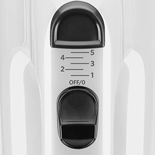 KitchenAid KHM512WH 5-Speed Ultra Power Hand Mixer, White