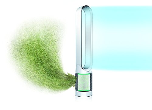 Dyson Pure Cool Link WiFi-Enabled Air Purifier, White (Renewed)