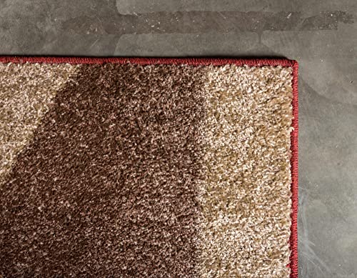 Unique Loom Autumn Collection Area Rug - Plantation (Rectangular 10' 0" x 13' 0", Multi/ Beige)