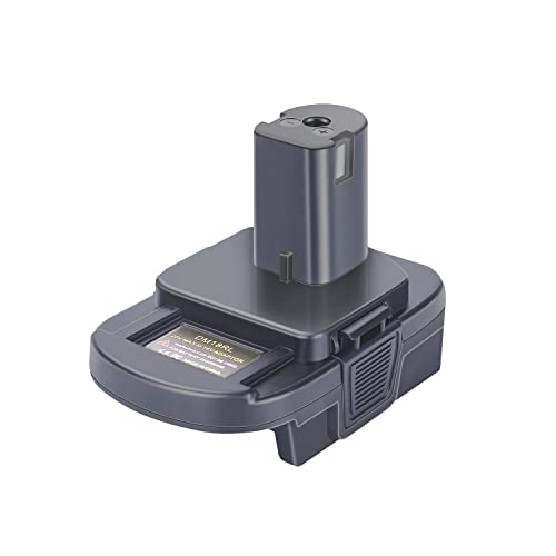 GESHUPOR Battery Adapter for Dewalt for Milwaukee 20V/18V Li-Ion Battery Convert to for Ryobi 18V P108 ABP1801 Battery with USB Port