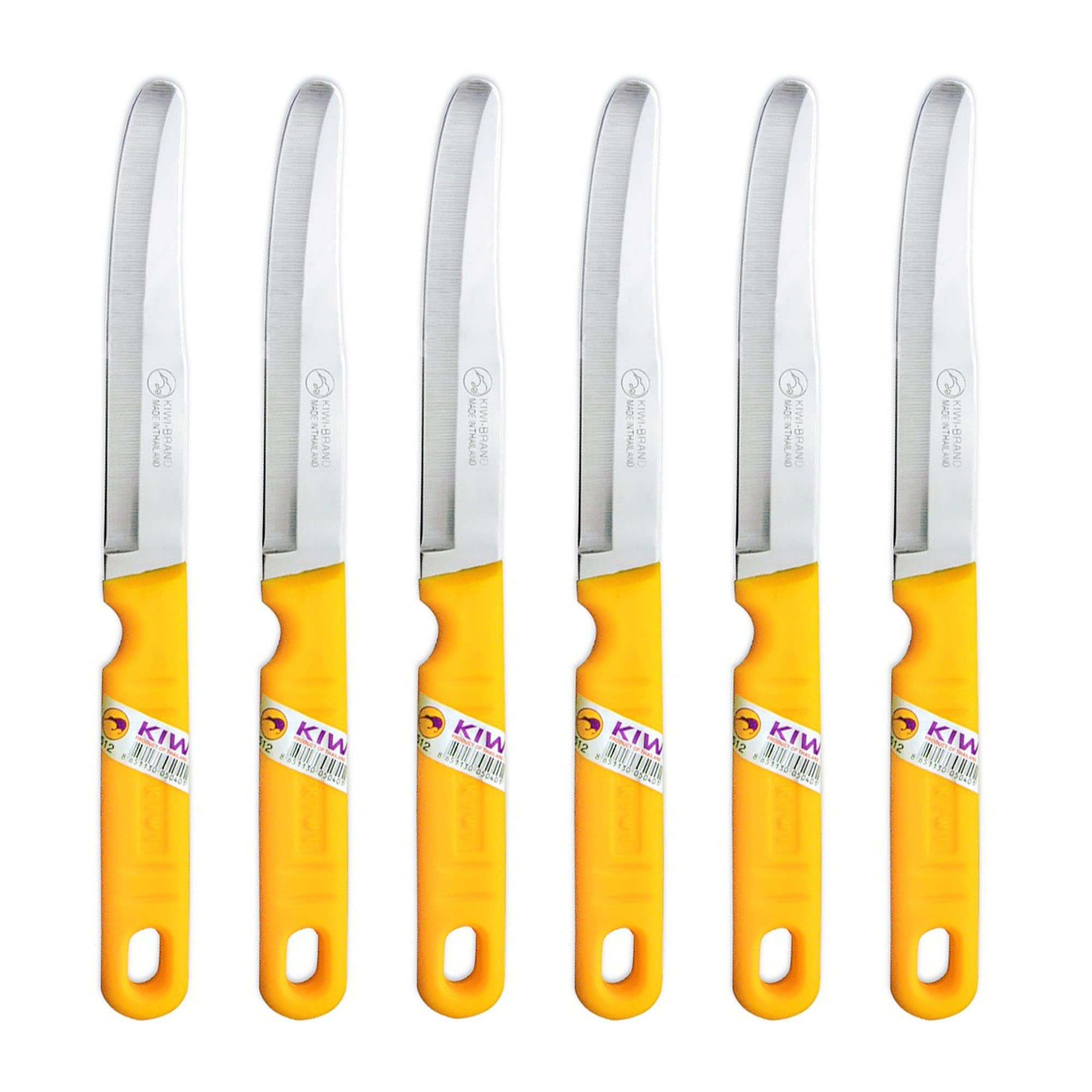 Kiwi SET 512 6 piece Fruit Knives