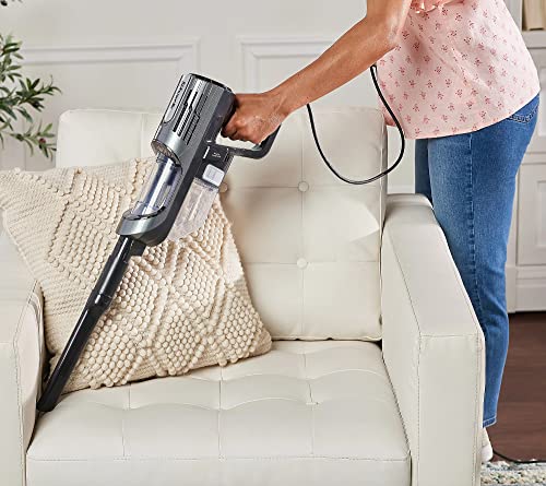 Shark Vertex Corded Ultralight DuoClean PowerFins Stick Vacuum with Self-Cleaning Brushroll (Renewed) (Black)