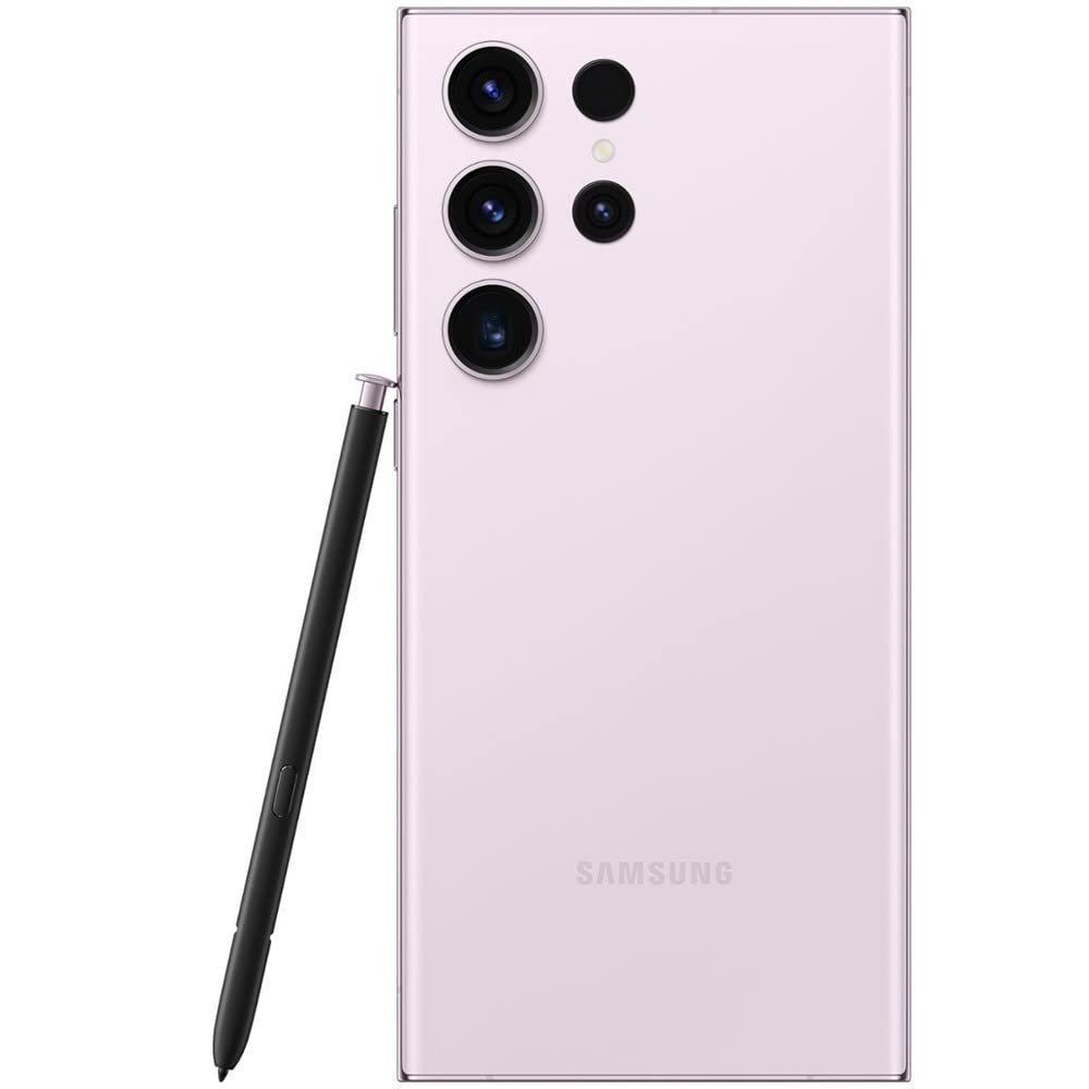 SAMSUNG Galaxy S23 Ultra 5G, US Version, 512GB, Lavender - Unlocked (Renewed)