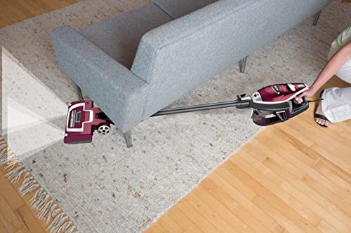 Shark Rocket DeluxePro Ultra-Light Upright Corded Stick Vacuum, Bordeaux (Renewed)
