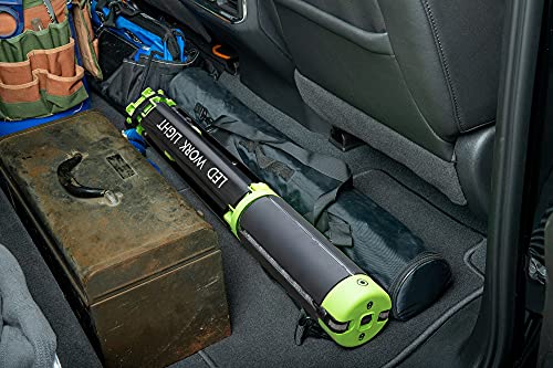 PowerSmith Voyager PVLR8000A-C 8000 Lumen Collapsible Cordless Tripod LED Work Light. Bare Light Only. 3-Way Power. AC or DC Adaptor or Battery Needed to Use Light