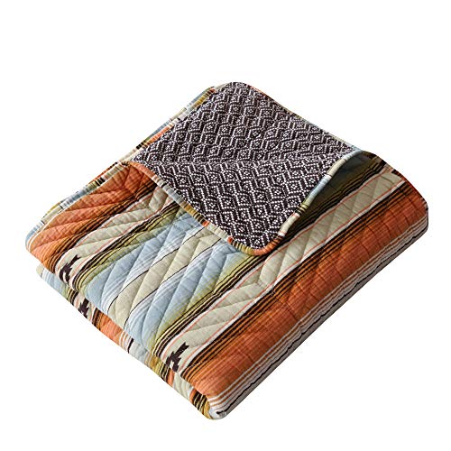Barefoot Bungalow Painted Desert Throw Blanket, 50 x 60-inch, Rose