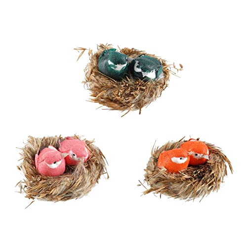 Michaels Bulk 12 Packs: 2 ct. (24 Total) Assorted Bird in Nest by AshlandÂŽ