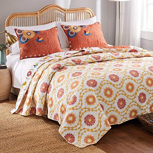 Barefoot Bungalow Topanga Quilt Set, 3-Piece Full/Queen, Multi