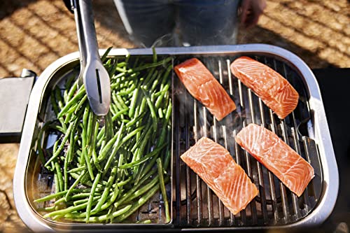 Weber Lumin Outdoor Electric Barbecue Grill, Black - Great Small Spaces such as Patios, Balconies, and Decks, Portable and Convenient