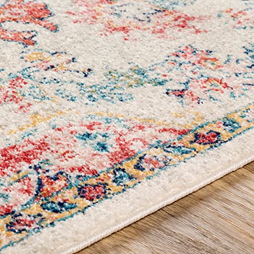 Artistic Weavers Odelia Vintage Bohemian Area Rug,7'10" x 10',Blush/Yellow