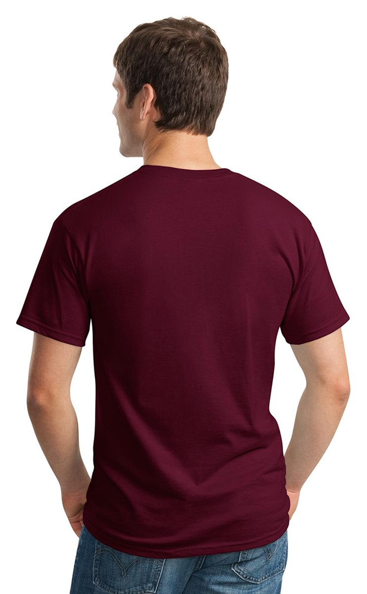 Gildan Men's G2000 Ultra Cotton Adult T-shirt, Heather Cardinal, X-Large