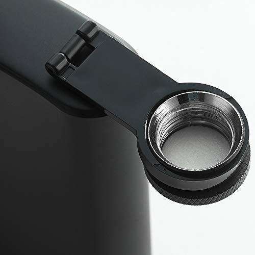 YWQ 6 Pcs Hip Flask for Liquor Matte Black 8 Oz Stainless Steel Leakproof with Funnel, Great Gift Idea Flask