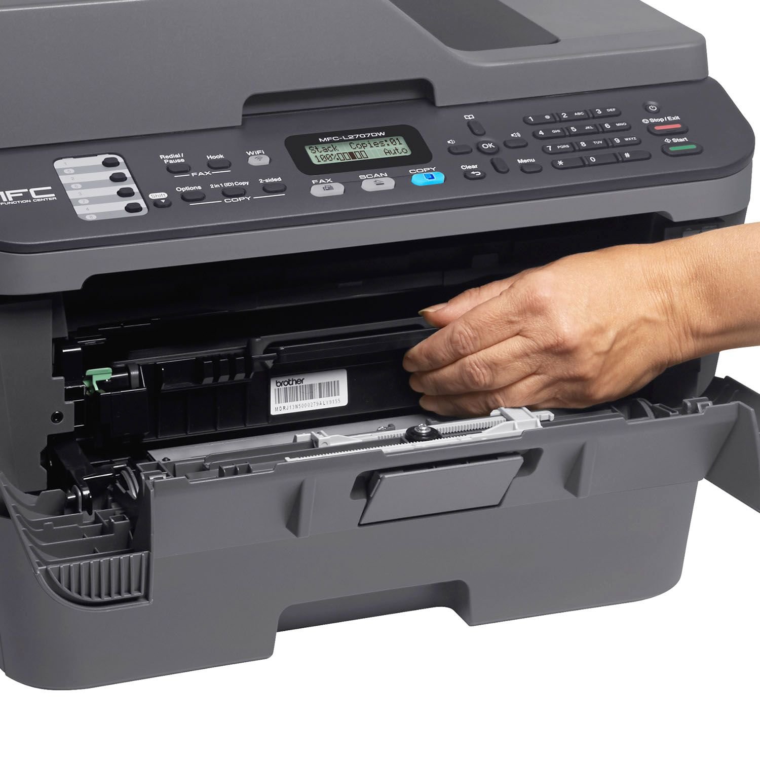 Brother MFC-L2707DW All-in-One Laser Printer