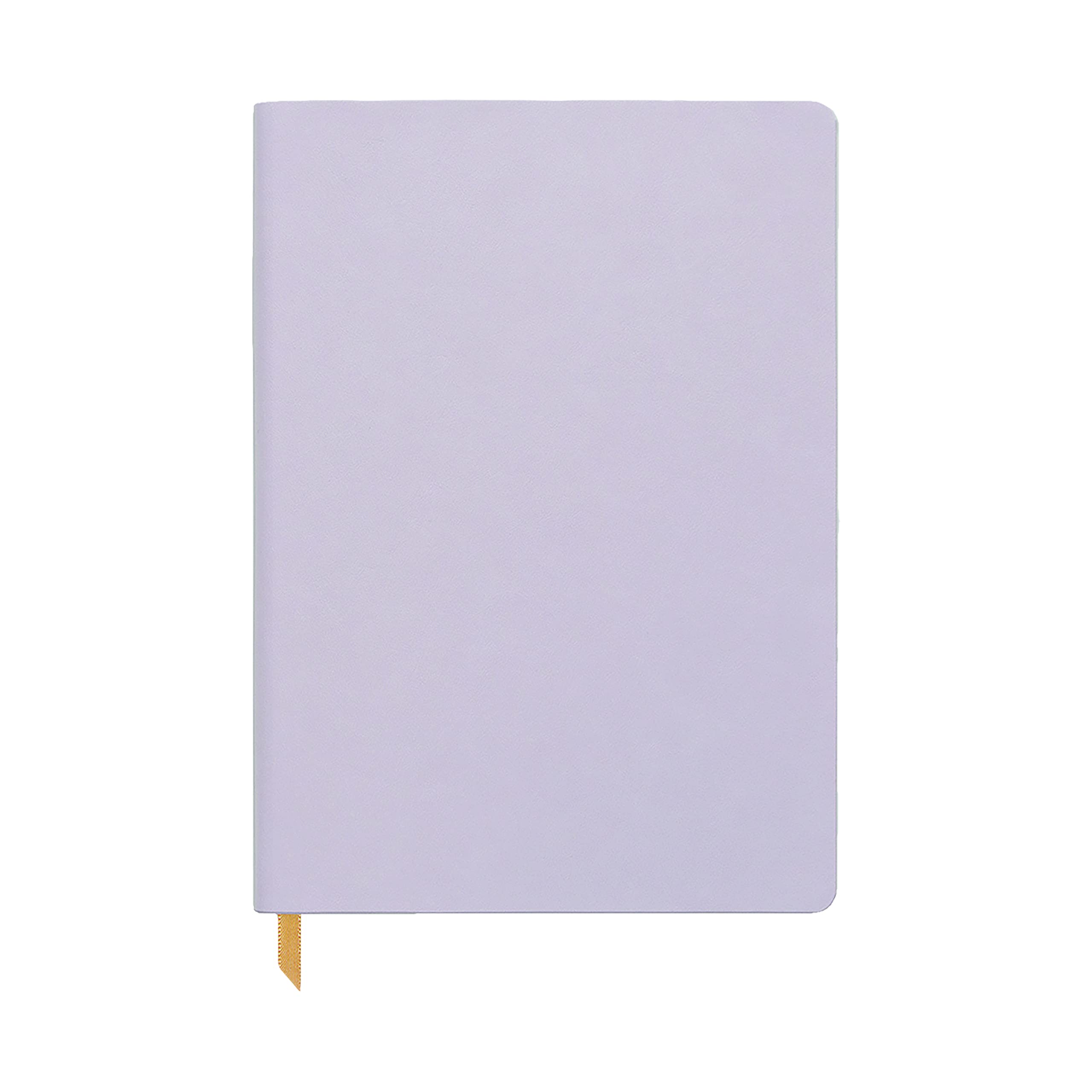 Designworks Vegan Leather Journal | 192 Lined Pages | 5 3/4" x 8" | Dusty Lilac | 1 Qty