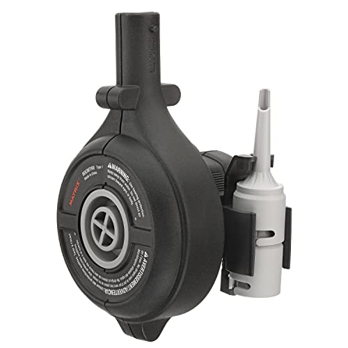 BLACK+DECKER MATRIX Inflator Attachment, High Volume for Balls, Air Mattresses and More (BDCMTHVIFF)