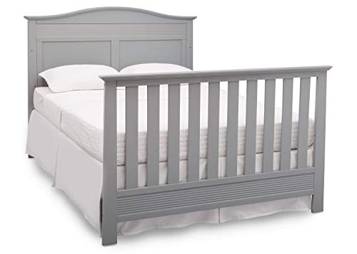 CC KITS Full-Size Conversion Kit Bed Rails for Serta Aberdeen, Adelaide, Ashland, Banbury, Barrett, Bethpage, Fairmont, Fall River, Fernwood & Mid-Century Modern Lifestyle 4-in-1 Cribs (Grey)
