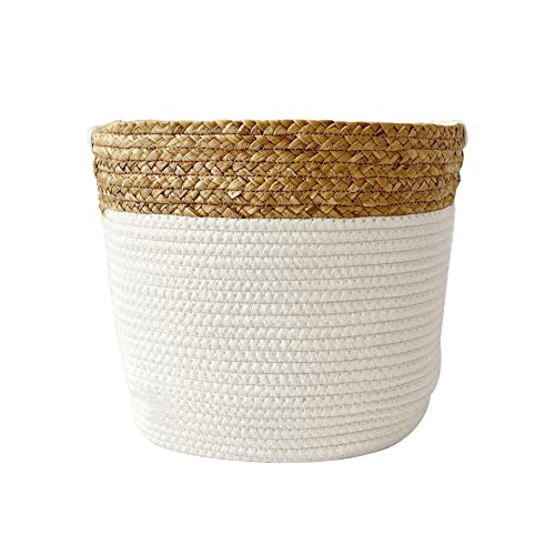 MICHAELS Large Natural & White Rope Basket by Ashland®