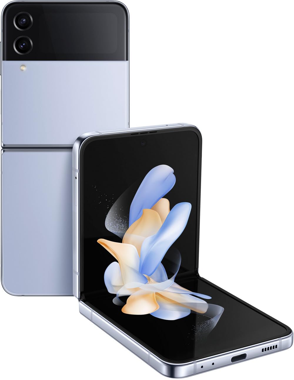 SAMSUNG Galaxy Z Flip4 256GB Blue Factory Unlocked (Renewed)