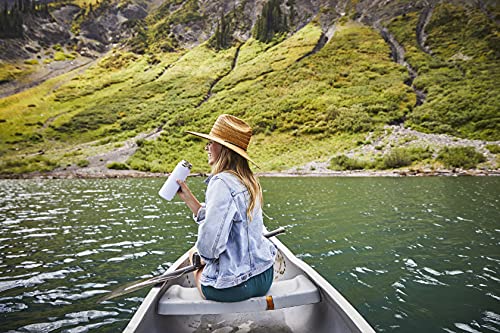 Hydro Flask Wide Mouth Flex Sip Lid Bottle - Stainless Steel Reusable Water Bottle - Vacuum Insulated, Dishwasher Safe, BPA-Free, Non-Toxic
