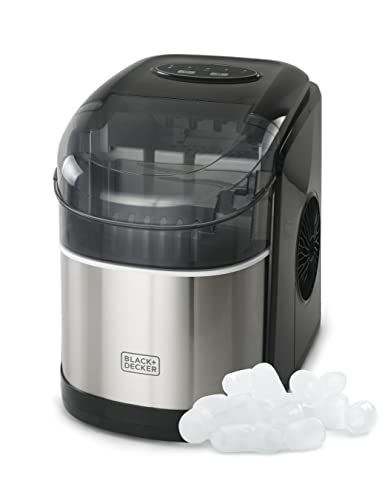 BLACK+DECKER COUNTERTOP ICE MAKER, 26 LB. ICE MACHINE