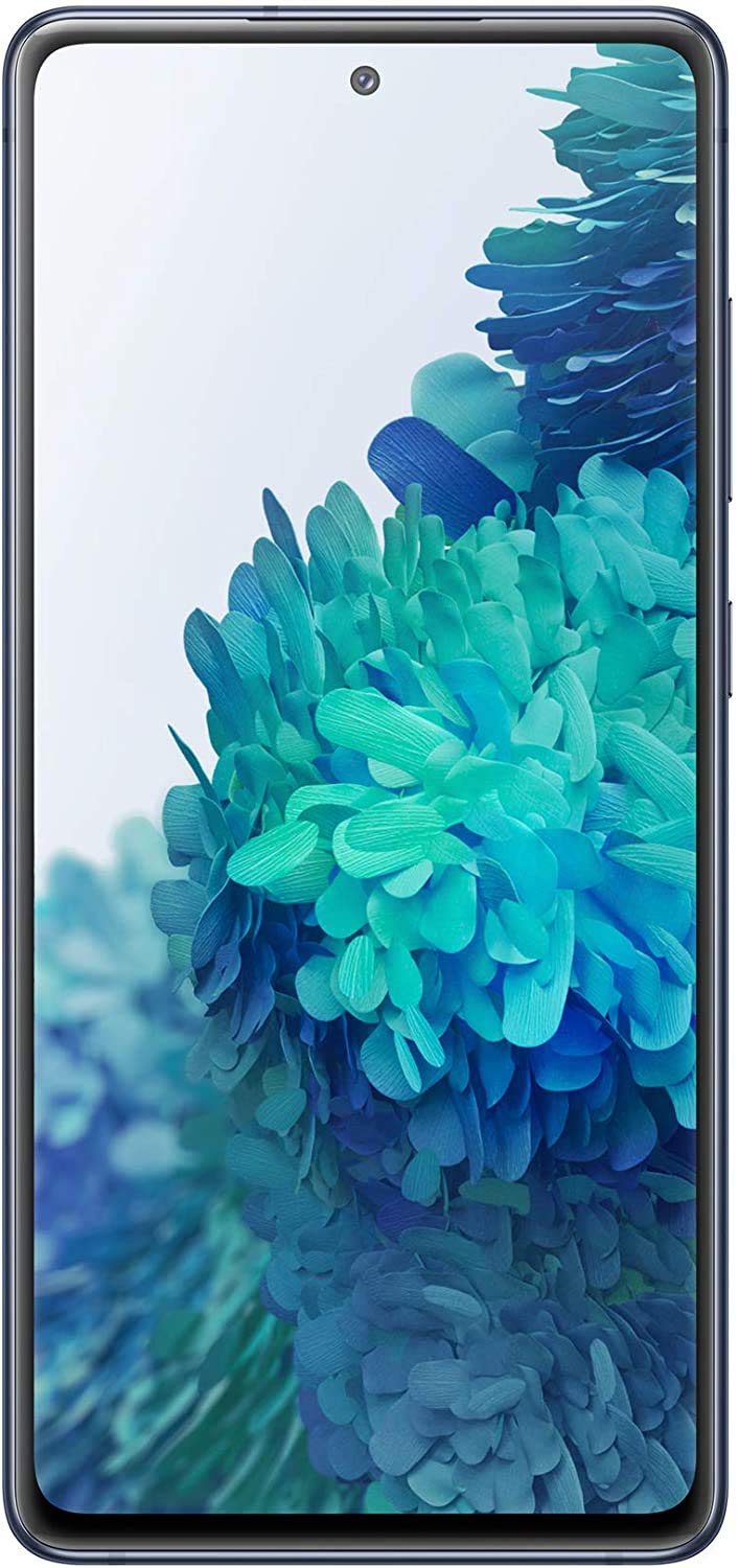 SAMSUNG Galaxy S20 FE 5G (128GB, 6GB) 6.5'' AMOLED, Snapdragon 865, IP68 Water Resistant, 4G Volte (Fully Unlocked for T-Mobile, AT&T, Verizon, Global) G781U1 US Model (w/Fast Wireless Charger, Navy)