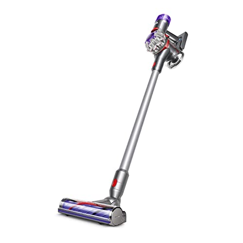 Dyson V7 Advanced Cordless Stick Vacuum Cleaner - Silver - Light Weight to Clean up high, Battery Operated, Portable