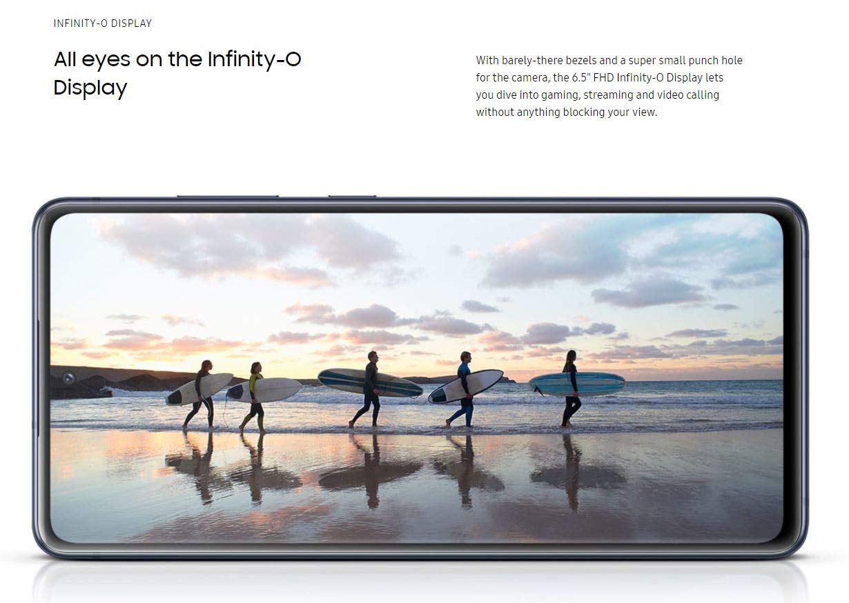 SAMSUNG Galaxy S20 FE 5G (128GB, 6GB) 6.5'' AMOLED, Snapdragon 865, IP68 Water Resistant, 4G Volte (Fully Unlocked for T-Mobile, AT&T, Verizon, Global) G781U1 US Model (w/Fast Wireless Charger, Navy)