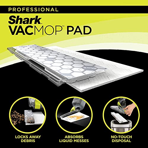 Shark VM252 VACMOP Pro Cordless Hard Floor Vacuum Mop with Disposable Pad, Charcoal Gray (Renewed)