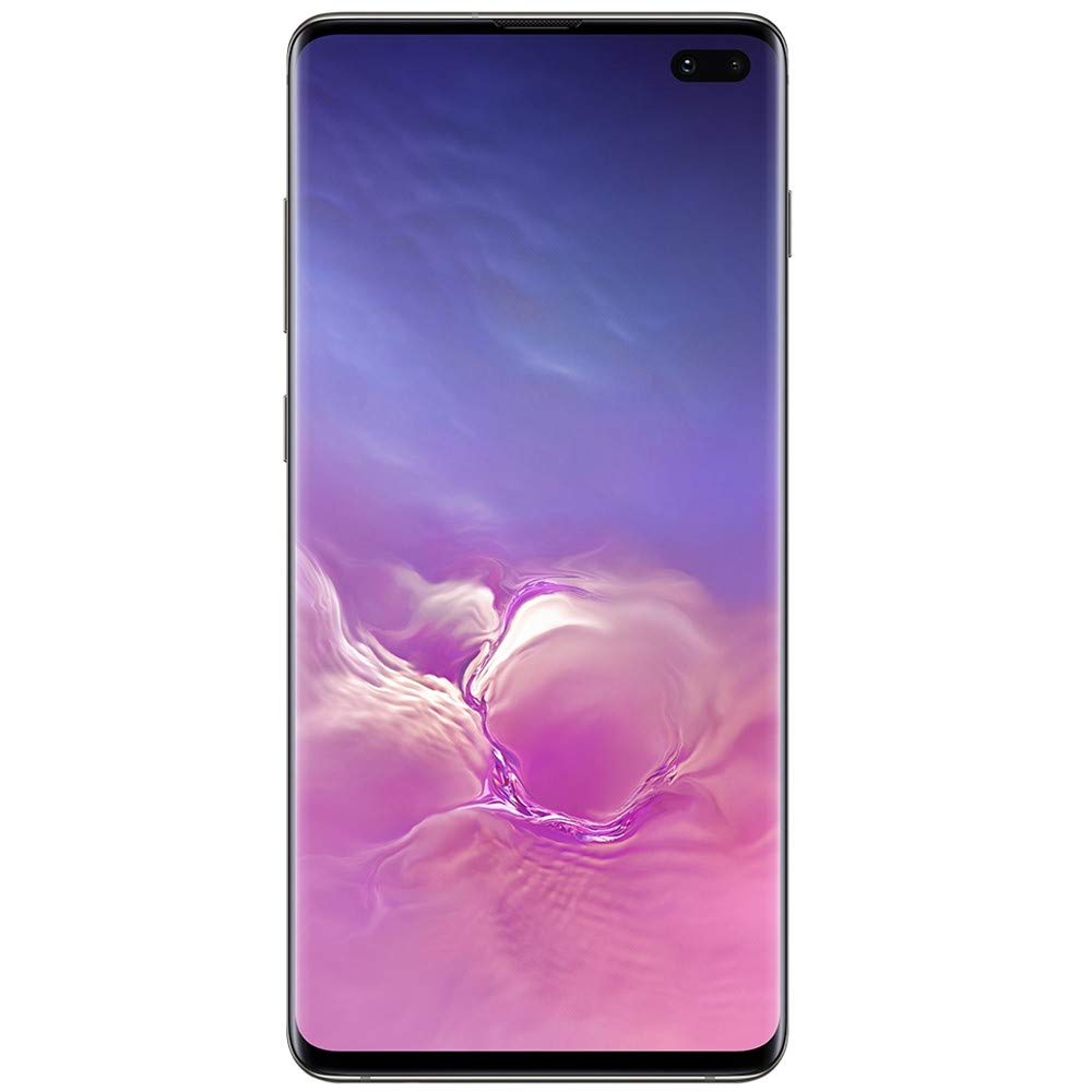 SAMSUNG Galaxy S10+ Plus (512GB, 8GB) 6.4" AMOLED, Snapdragon 855, 4G LTE (US Model Fully Unlocked for T-Mobile, AT&T, Verizon, Global) G975U1 (w/Fast Wireless Charger, Black)