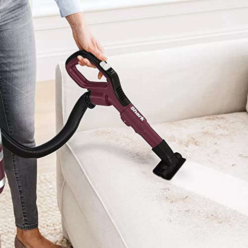 Shark Navigator QU400Q Lift-Away ADV Upright Vacuum with PowerFins and Self-Cleaning Brushroll (Renewed) (Gray)