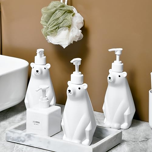 Shampoo Dispenser,Pump Bottle Dispenser,Travel Bottles for Toiletries,Portable Leakproof Shampoo Pump Dispenser,Refillable Pump Bottle for Storing Shampoo Conditioner Bath Lotion(450ml), pump bot