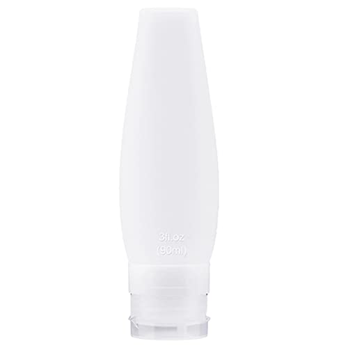 hejhncii Portable Silicone Travel Bottles Refillable Toiletry Containers for Shampoo Conditioner Body Wash Lotion Reusable Refillable Toiletry Containers