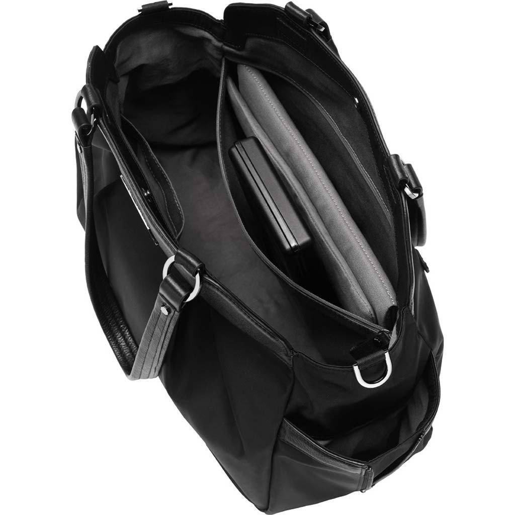 Petunia Pickle Bottom Skyline Satchel - Black Chai Tea Cake