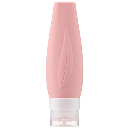 hejhncii Portable Silicone Travel Bottles Refillable Toiletry Containers for Shampoo Conditioner Body Wash Lotion Reusable Refillable Toiletry Containers