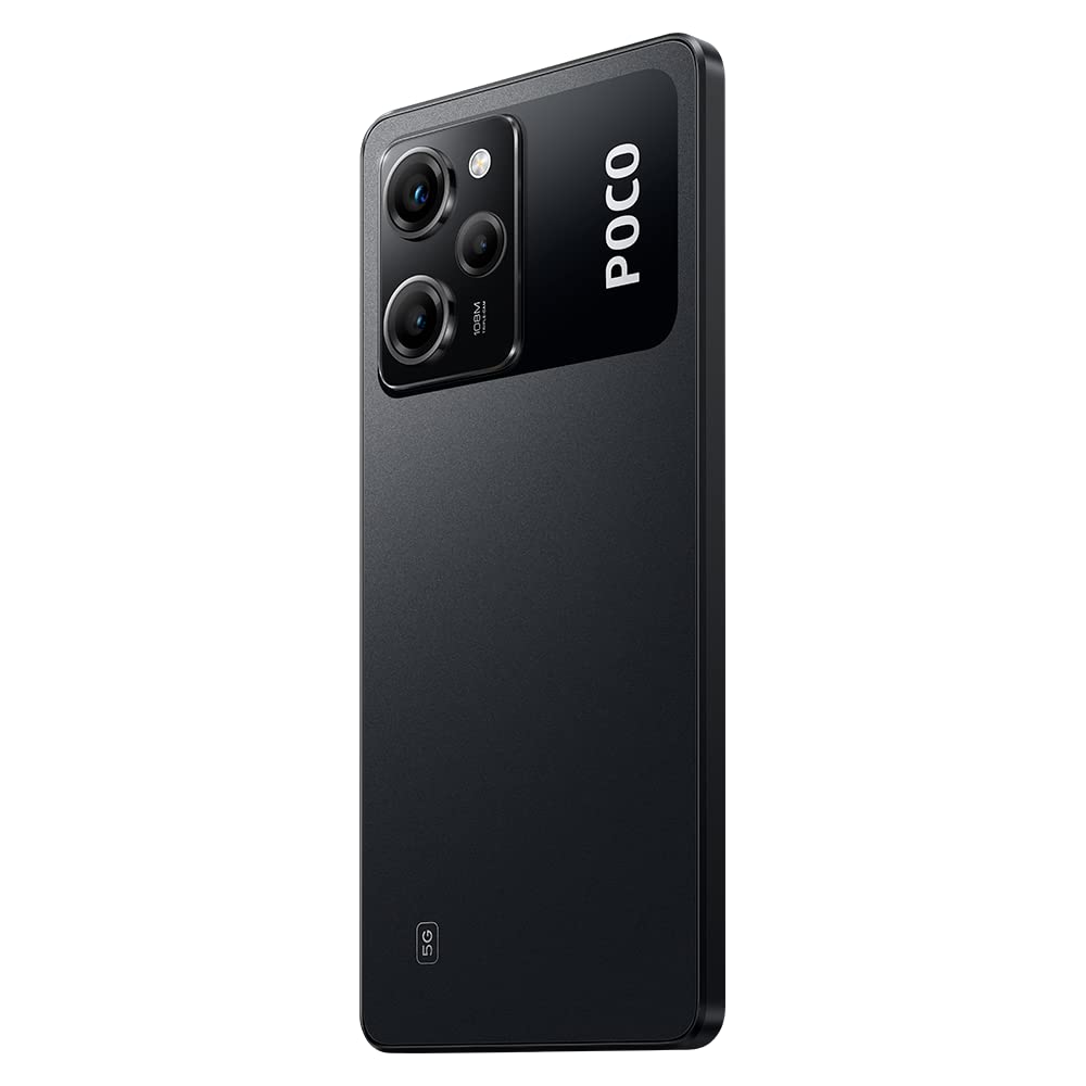 Xiaomi Poco X5 Pro 5G, Dual SIM, 128GB + 6GB, Factory Unlocked GSM, International Version - No Warranty - Black
