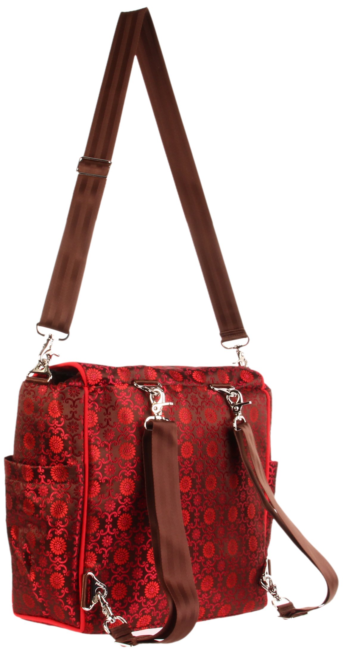 Petunia Pickle Bottom Women's Boxy Backpack Diaper Bag, Amarylis Roll