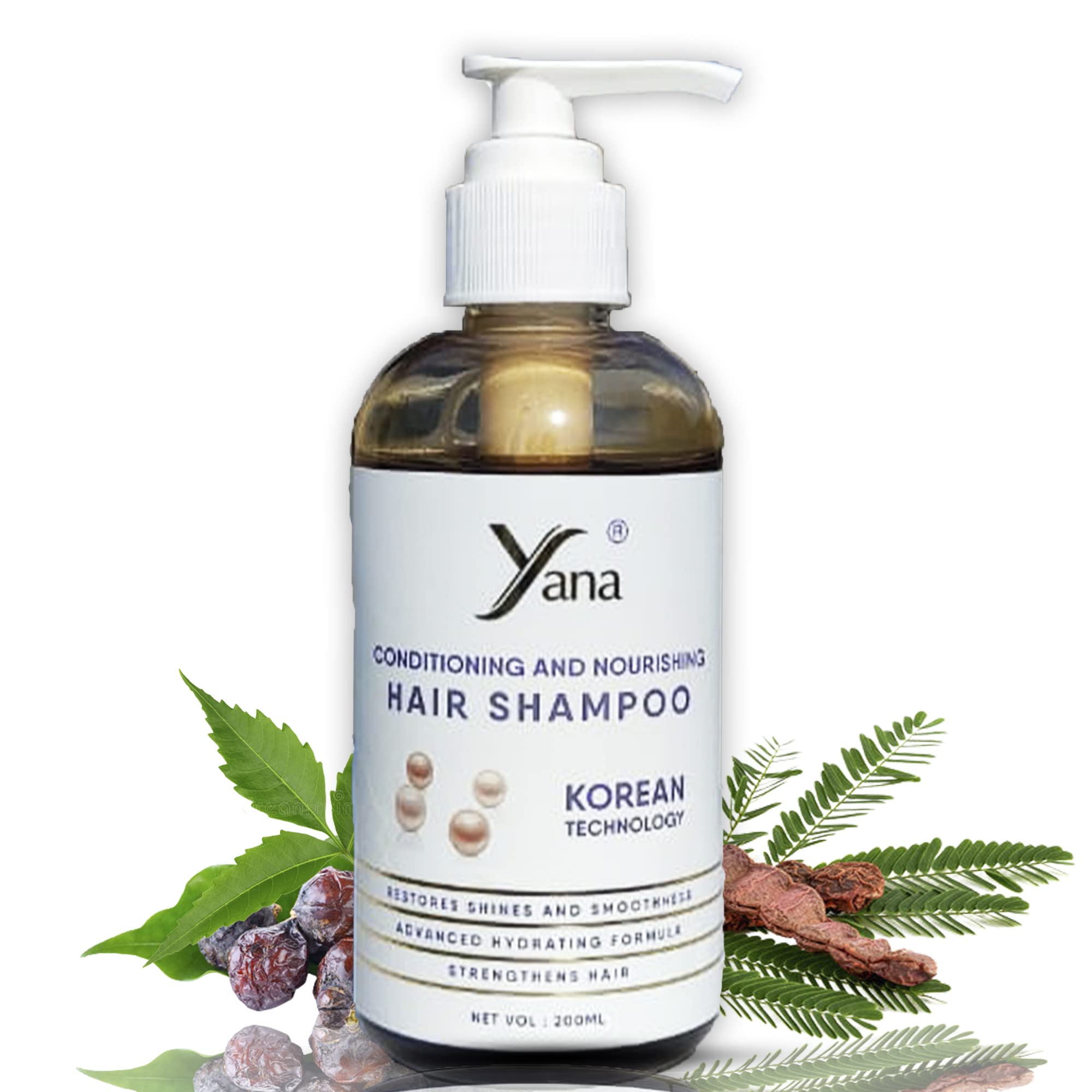 Yana Routine 2-in-1 Shampoo & Conditioner for Men & Women, Suitable for Color Treated Hair, with Purifying Hydrating & Nourishing Extracts of Rosemary & Argan Oil, Clears Build Up Gently & Deeply,