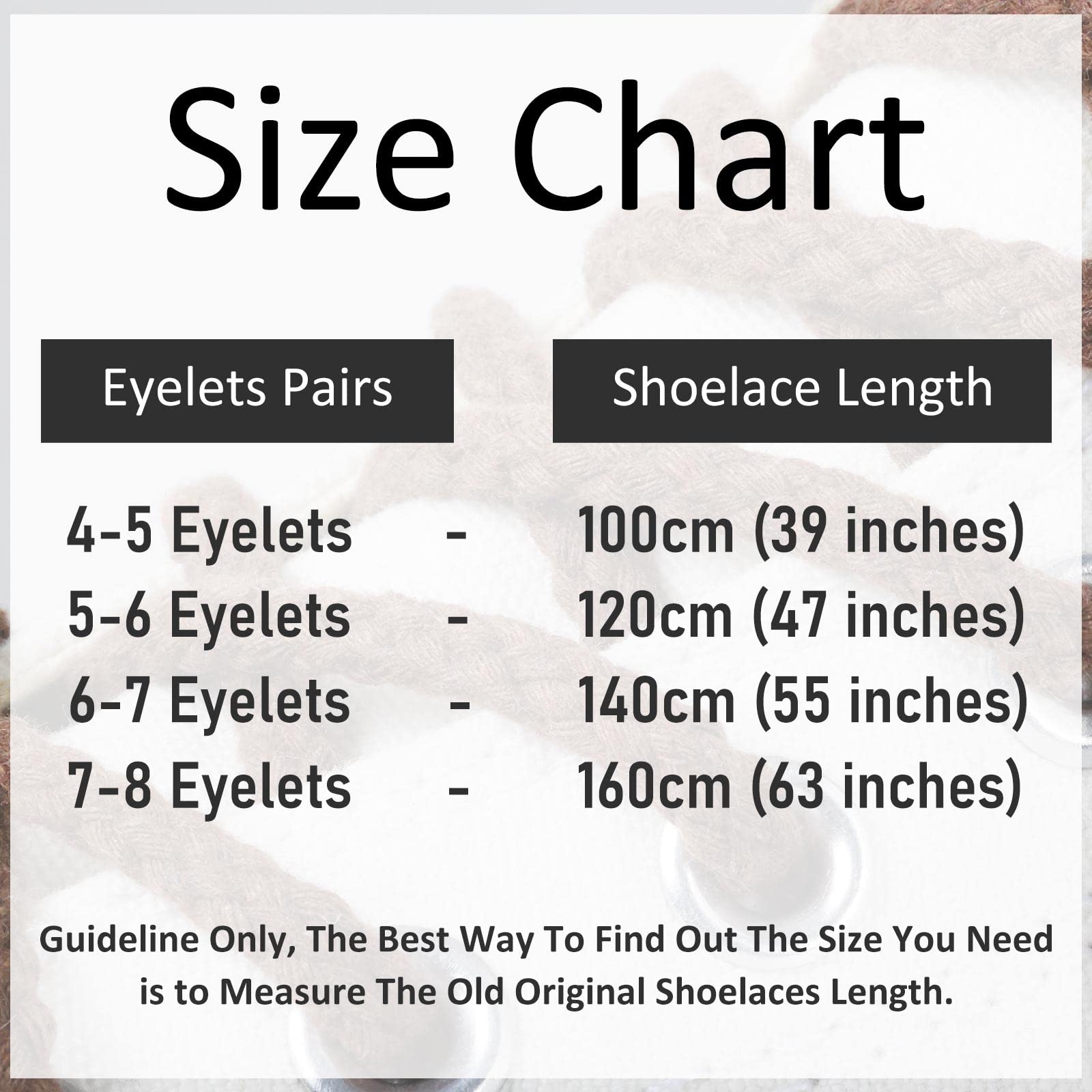 Handshop 2 pairs Round Rope Shoe laces, Thick Cotton Sneaker Shoelaces for Men Women Shoes Beige 100(5mm)