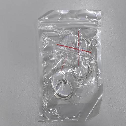 VOVIGGOL Cell Phone Ring Holder Stand 5 Pack,Transparent Phone Ring Holder Finger Kickstand 360° Degree Rotation Clear Phone Ring Grip Compatible iPhone Cellphone Phone Case(Square)