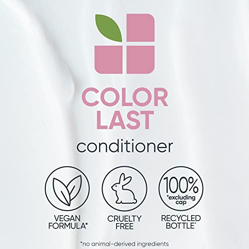 Biolage Color Last Conditioner | Color Safe Conditioner | Helps Maintain Depth & Shine | For Color-Treated Hair | Paraben & Silicone-Free | Vegan| Cruelty Free | 1.7 Fl. Oz