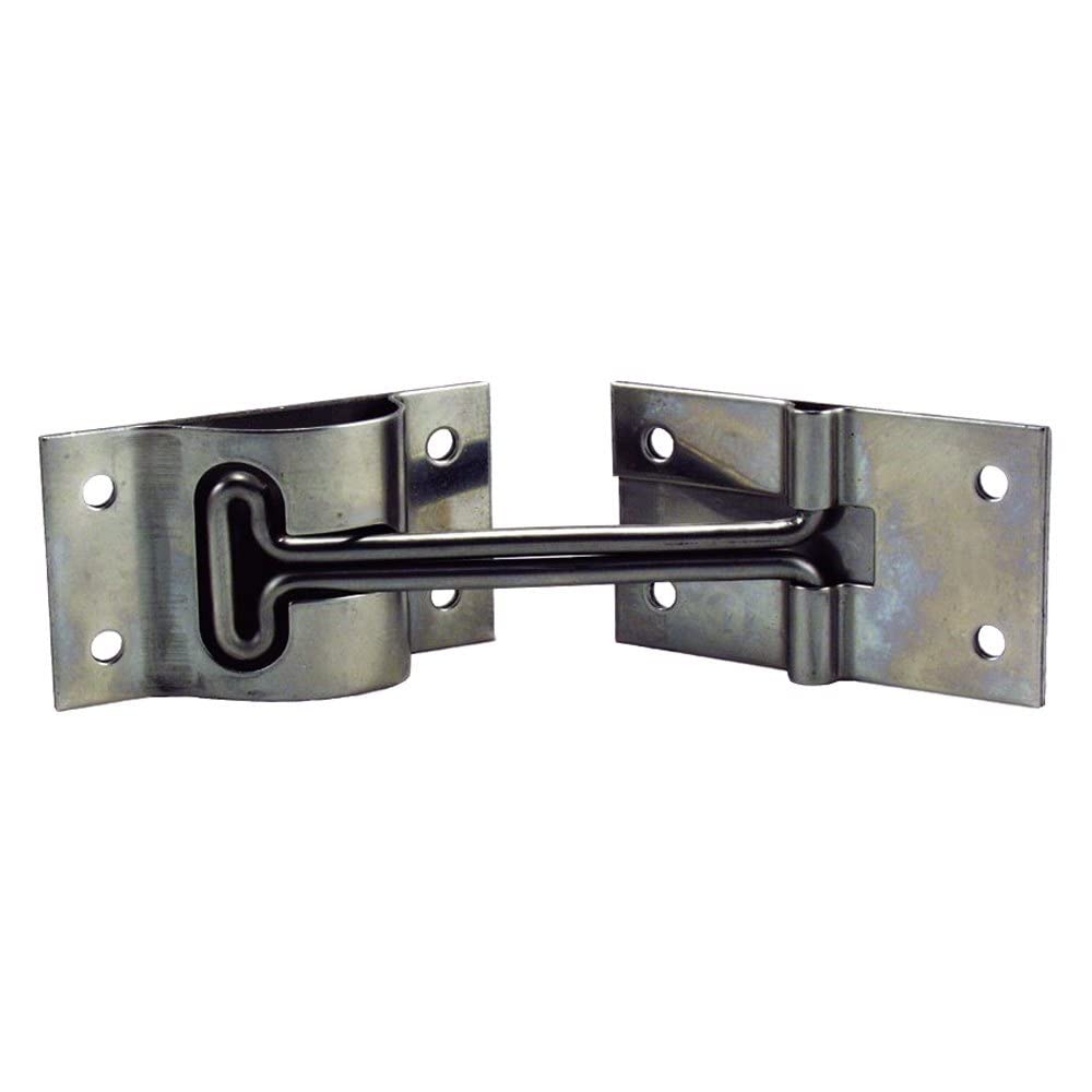 JR Products 10525 Stainless Steel T-Style Door Holder - 6"