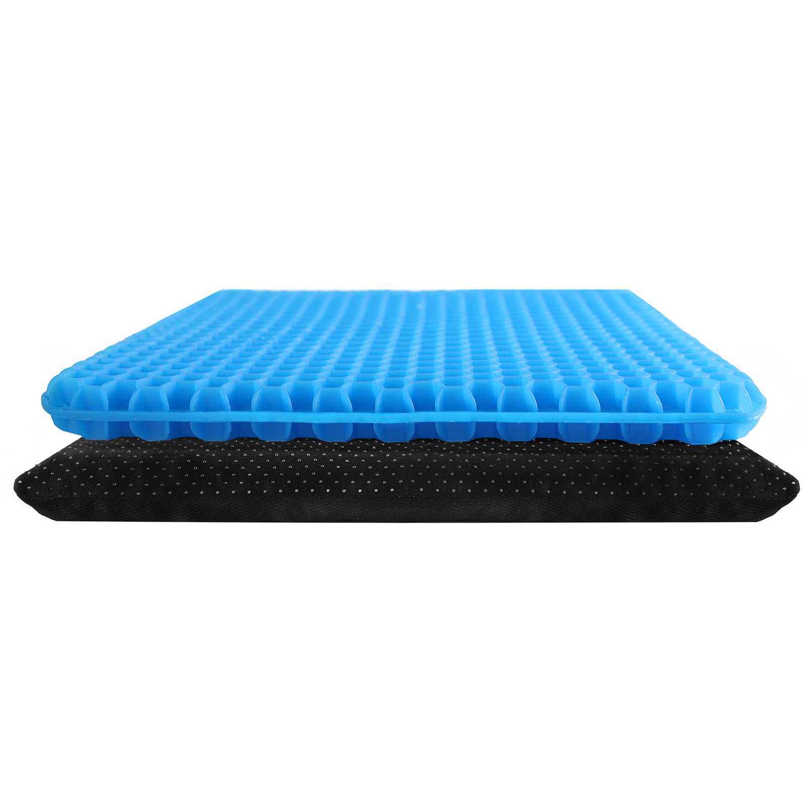 TONOS Gel Seat Cushion, Size M- Sciatica & Back Pain Relief Chair Cushion for Long Time Sitting, Soft & Breathable Seat Cushion for Office Chair, Car, Wheelchair. Make You Sit Comfortably Anywhere!
