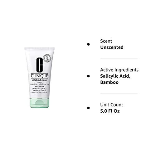 Clinique All About Clean 2-in-1 Cleansing + Exfoliating Jelly 5 fl.oz/150ml