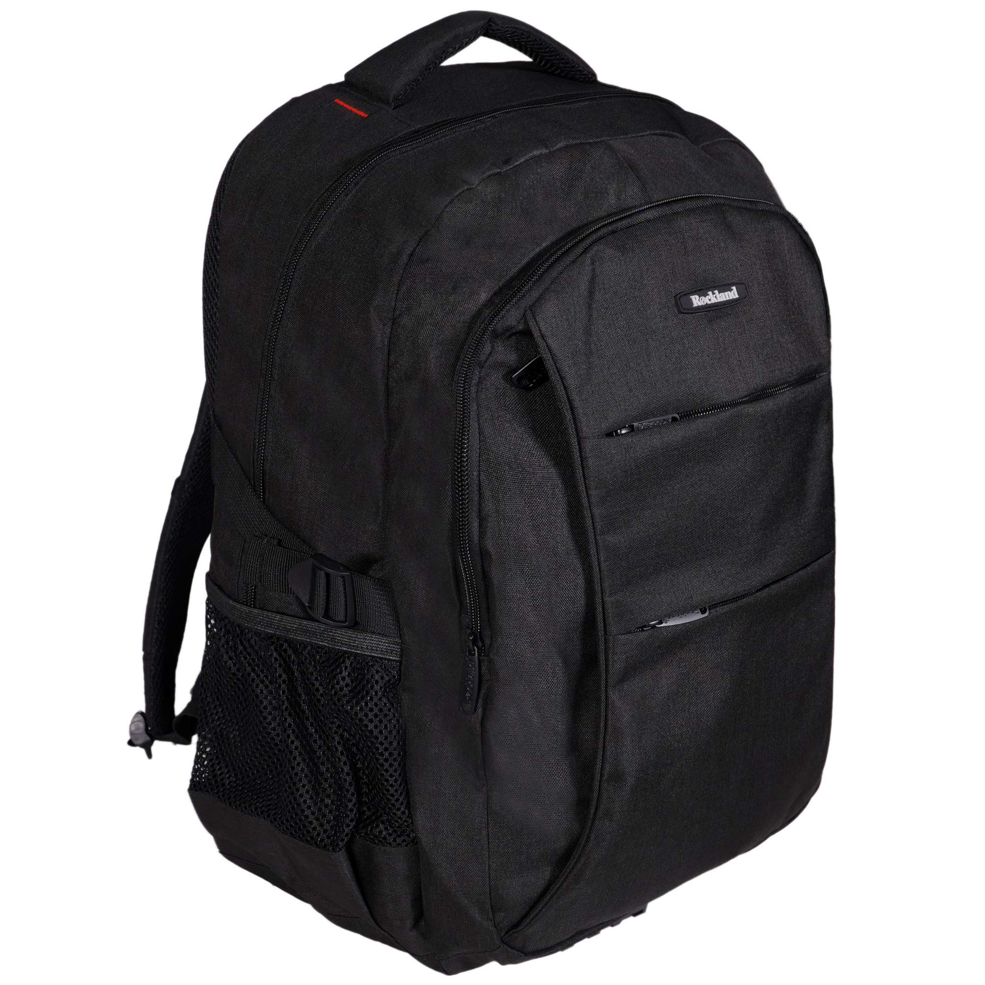 Rockland Business Pro USB Laptop Backpack, Black, Large