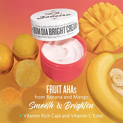 SOL DE JANEIRO Visibly Brightening and Smoothing Bom Dia AHA Body Cream 240mL/8.1oz