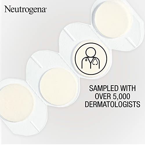 Neutrogena Stubborn Acne Pimple Patches, Acne Treatment for Face, Ultra-Thin Hydrocolloid Spot Stickers Provide Optimal Healing for Pimples, 24 Patches