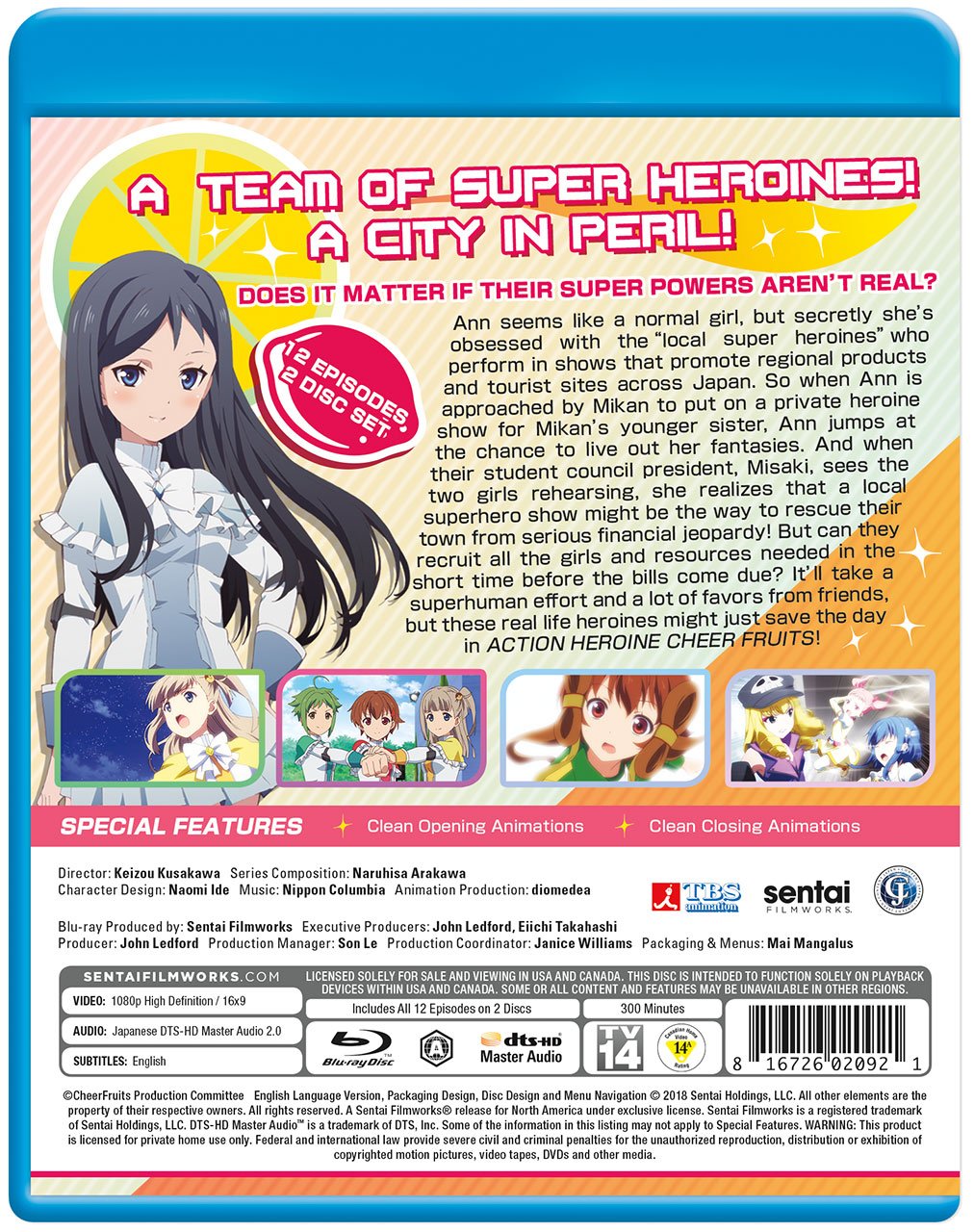 ACTION HEROINE CHEER FRUITS